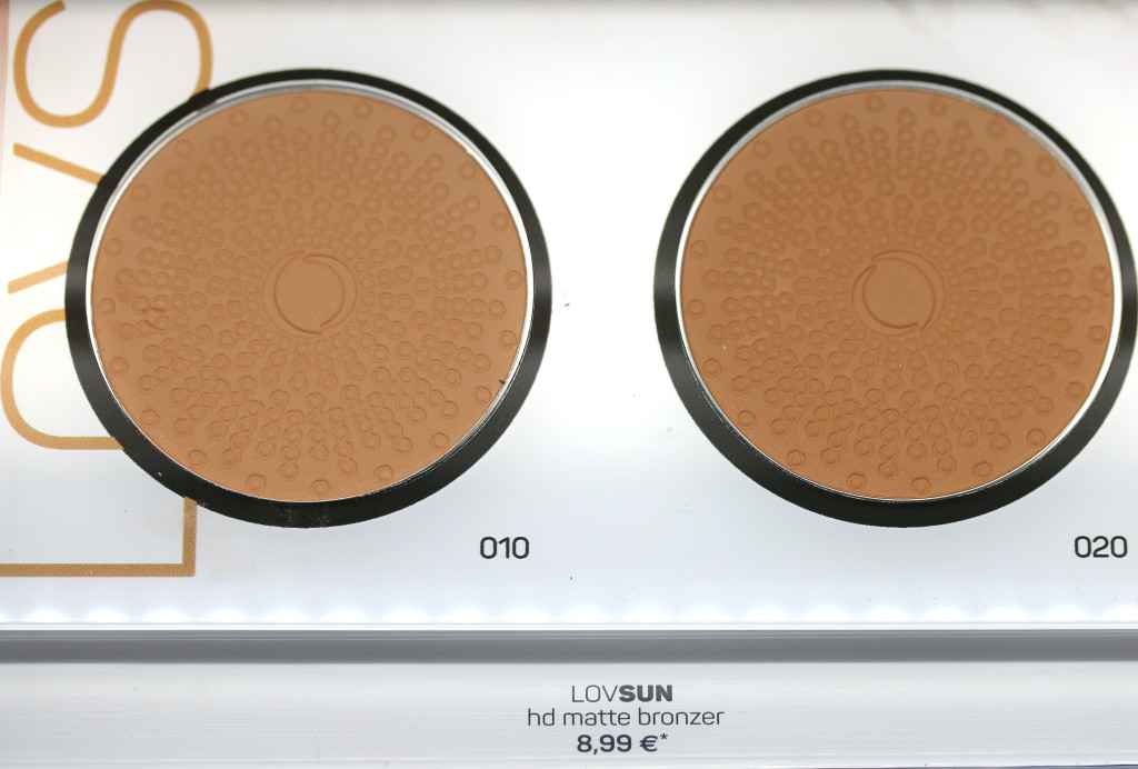 Cosnova L.O.V - Pressebilder, Preise und Theke mit Produkten, Swatches
