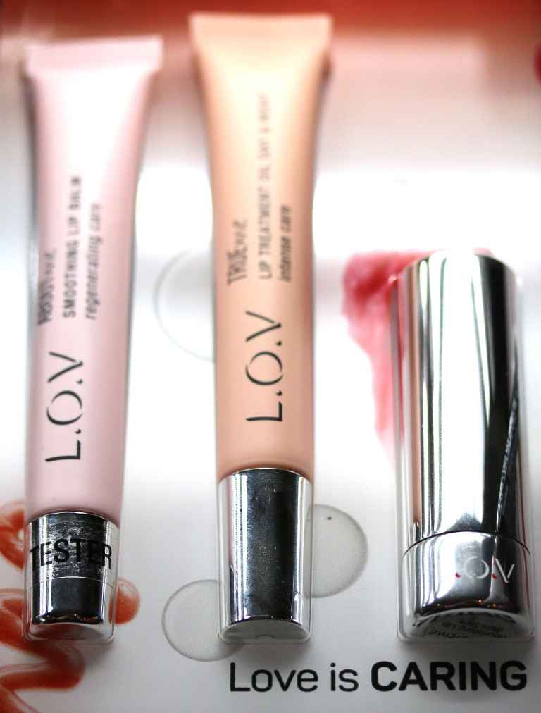 Cosnova L.O.V - Pressebilder, Preise und Theke mit Produkten, Swatches