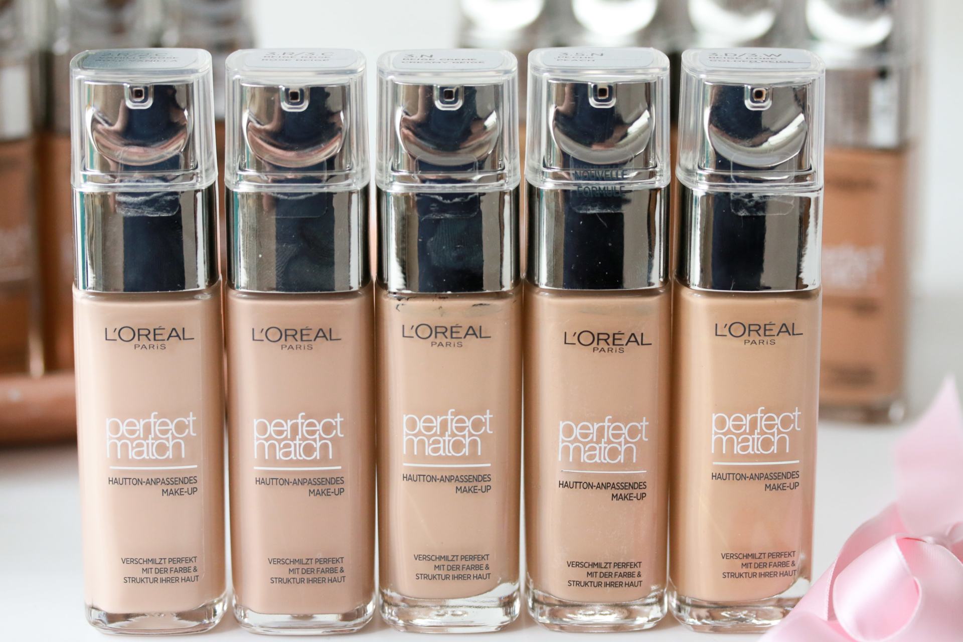 Gewinnspiel Loreal Perfect Match Foundation Sets in Wunschfarben ...