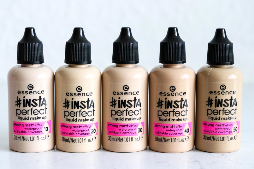 essence Insta Perfect Liquid Make-Up - Alle Farben & Tragebilder - InnenAussen