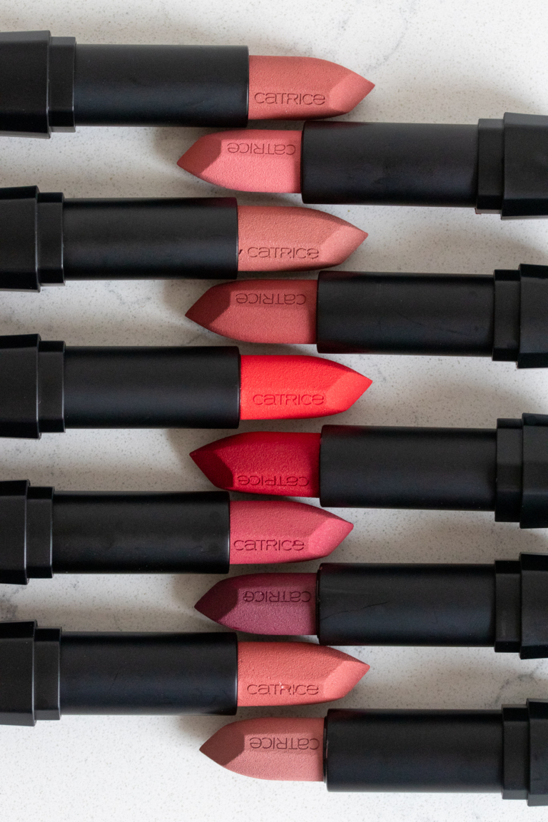 Catrice Demi Matt Lipstick - Alle Farben mit Tragebild - InnenAussen