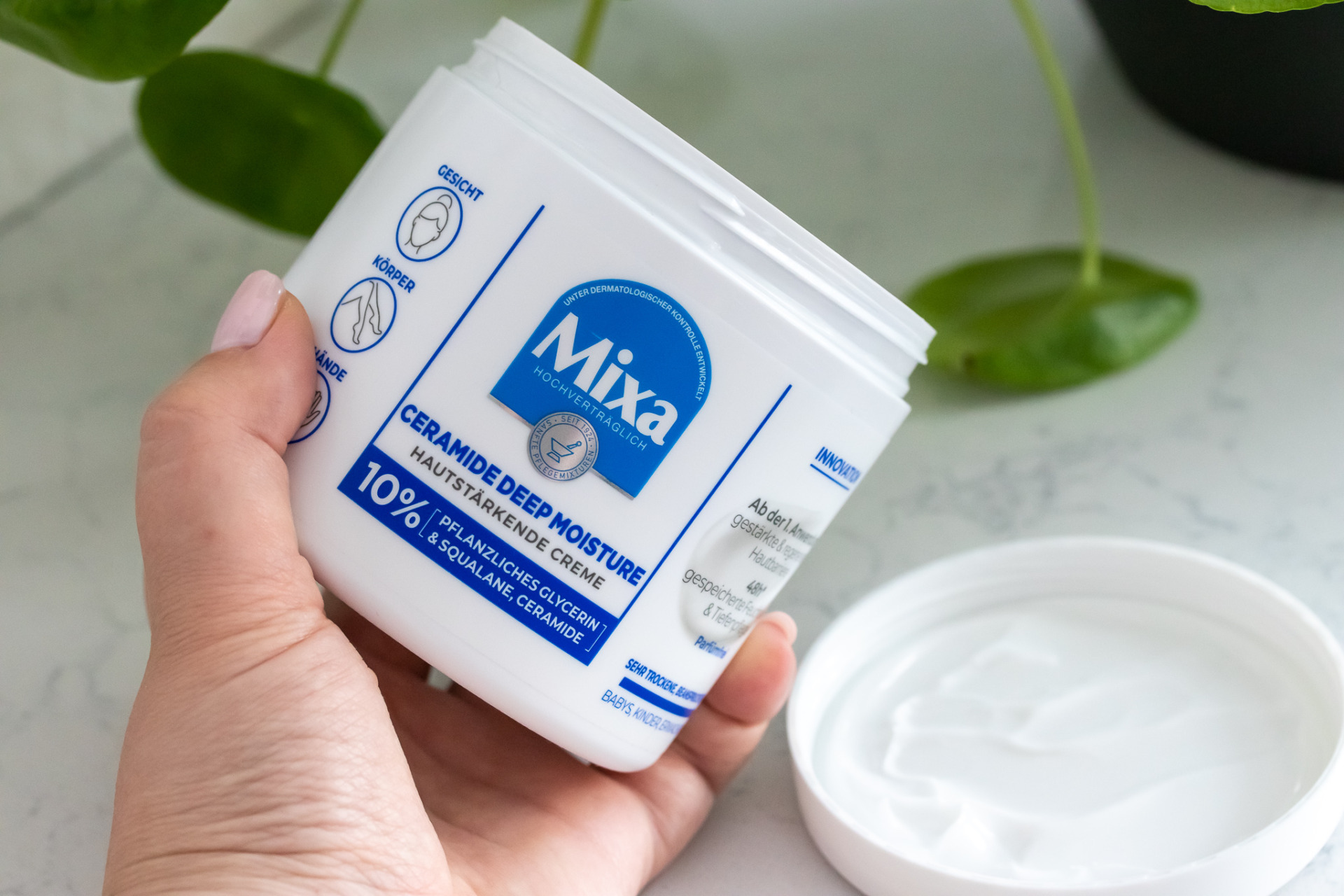 Mixa Ceramide Deep Moisture - Gesicht, Körper, Hände - InnenAussen